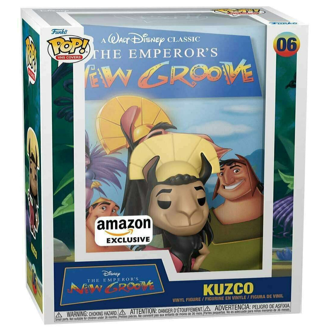 Funko VHS Cover: Kuzco Disney The Emperor's New Groove #06 | Toy Temple