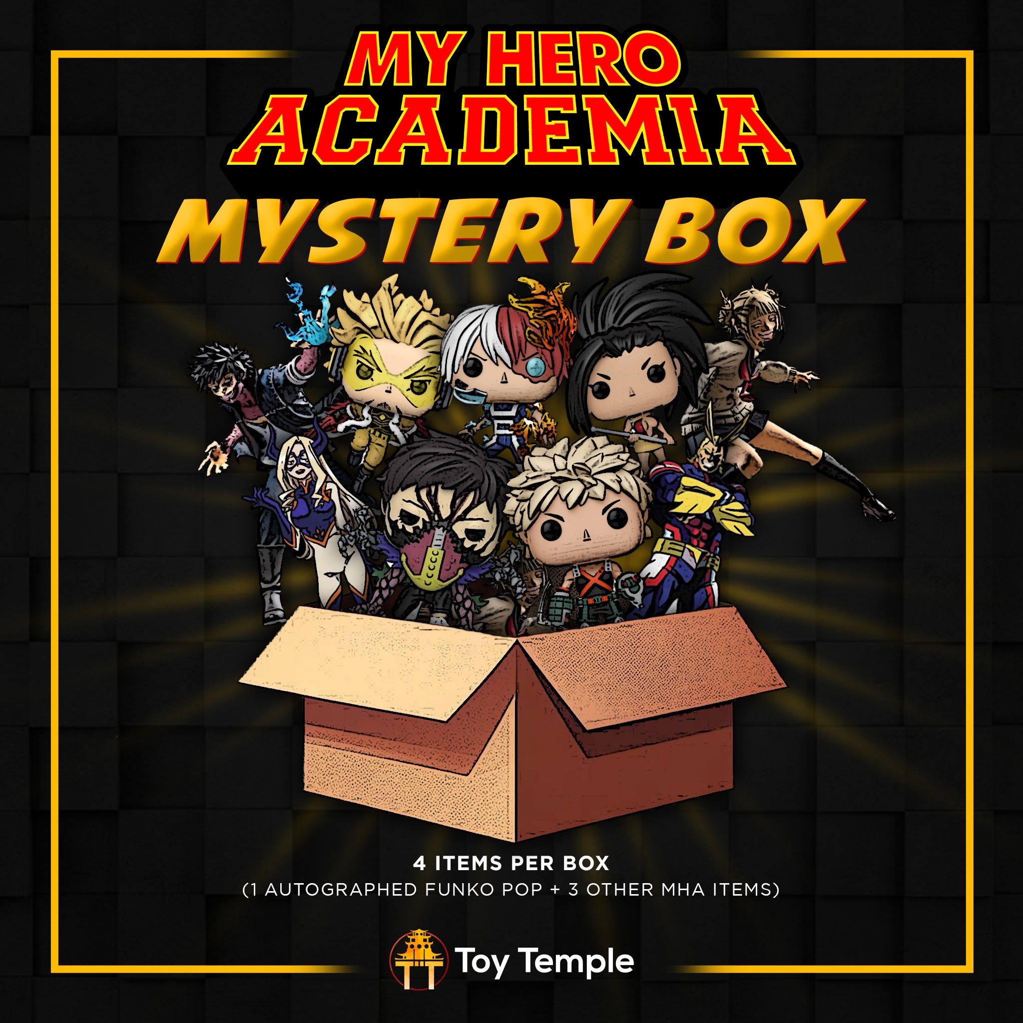 My Hero Academia Autographed Mystery Box | Toy Temple