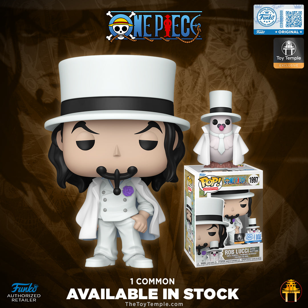 Funko POP! Rob Lucci with Hattori #1997 [Common] [SE] [Toy Temple Excl ...