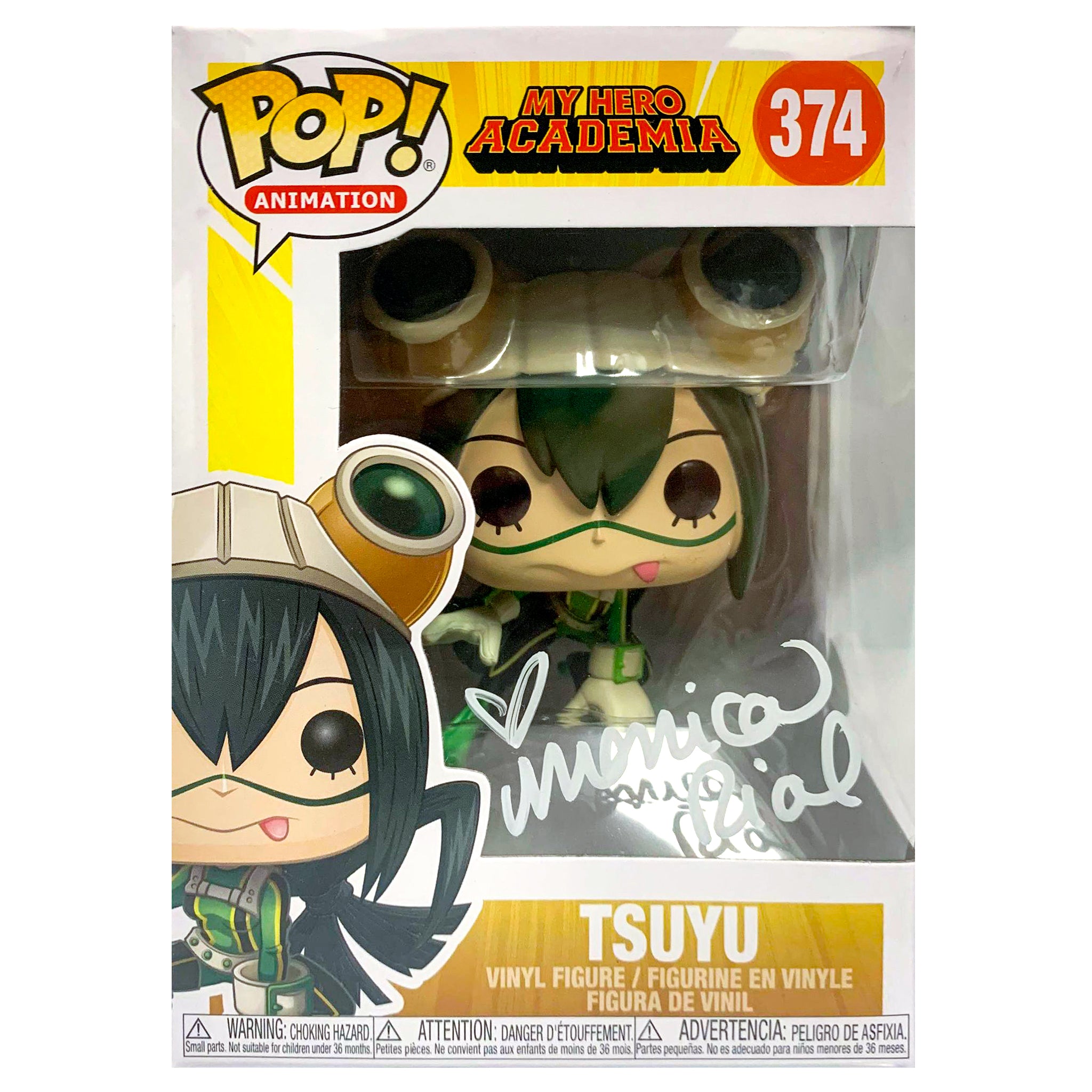 Funko POP! Tsuyu My Hero Academia #374 [Autographed] | Toy Temple