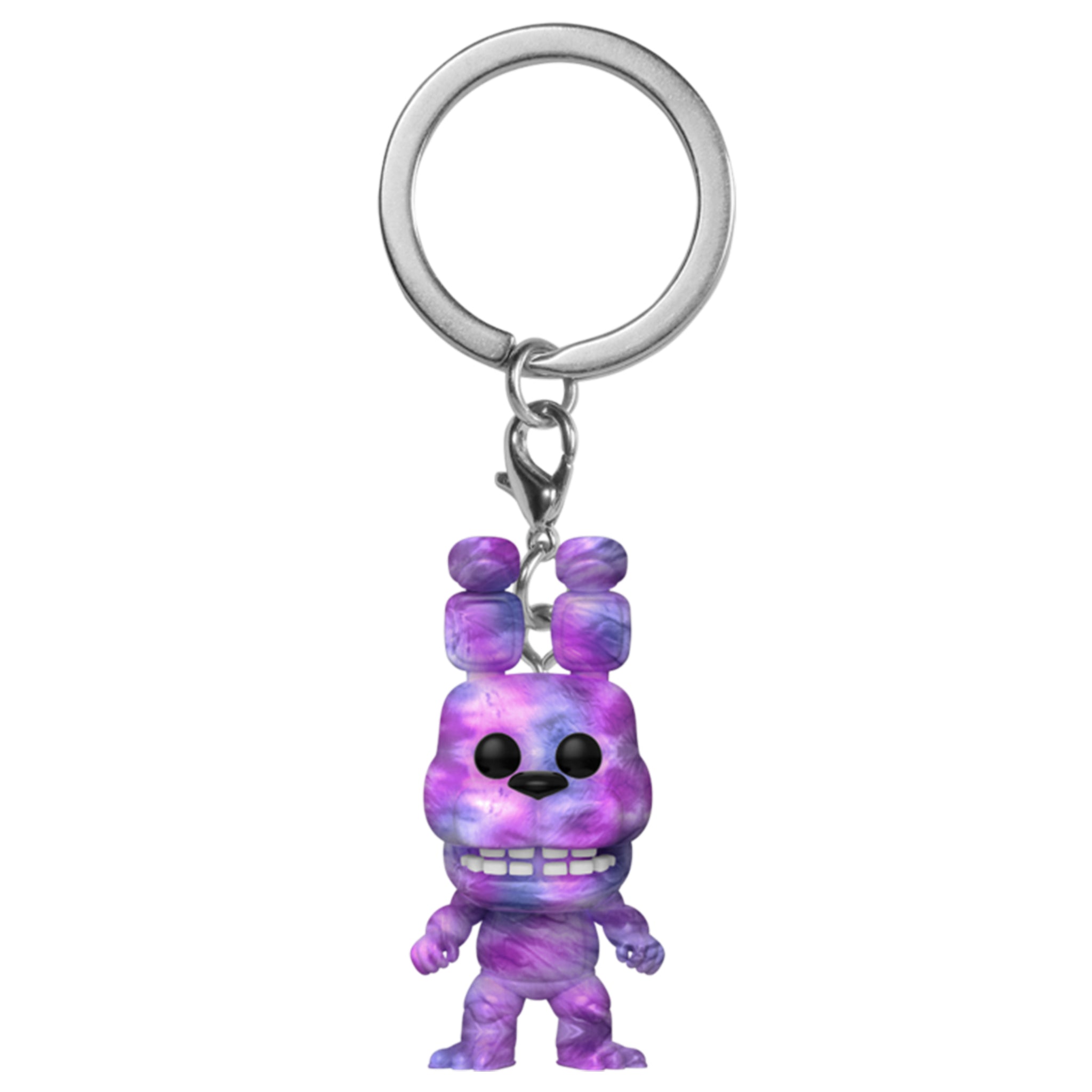 Five Night's At Freddy's Tye Die Bonnie Pocket POP! Keychain | Toy Temple