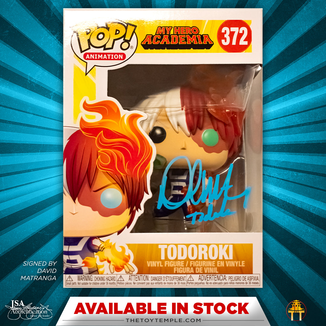 Funko POP! Todoroki My Hero Academia #372 [Autographed] | Toy Temple