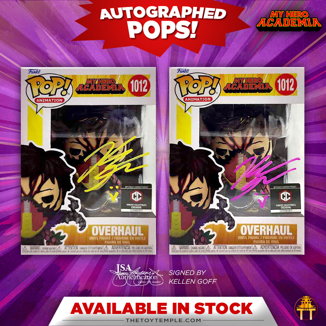 Autographed Funko POP! | Toy Temple